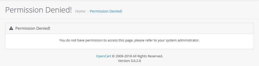 用戶 - OpenCart 使用指引